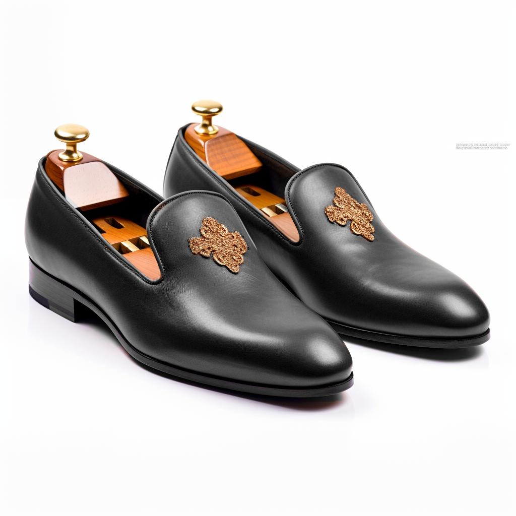Black Leather Peshawari Loafers | Wedding Shoes for Groom | Shoes for ...