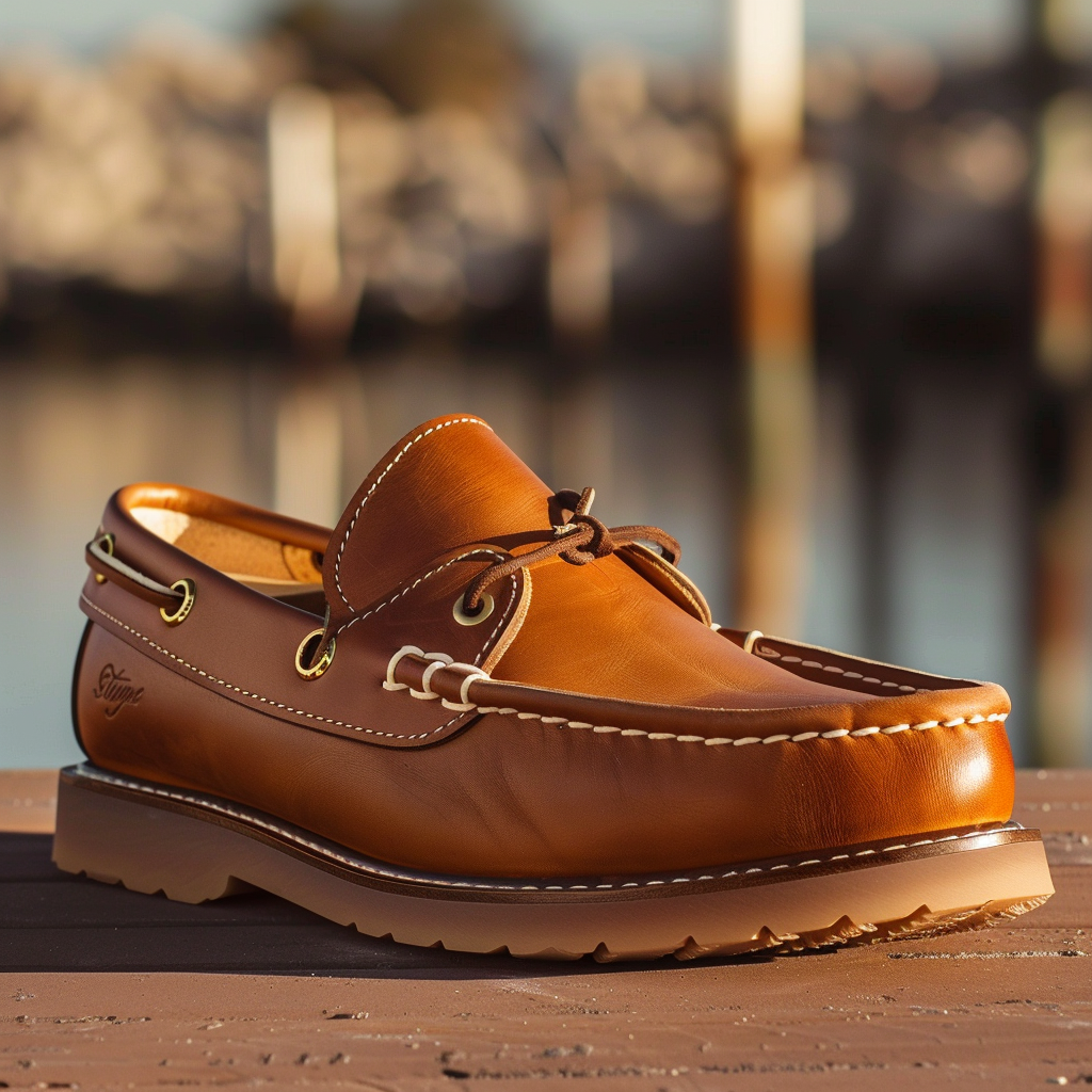 Tan Piero Boat Shoes with Honey Sole – Costoso Italiano